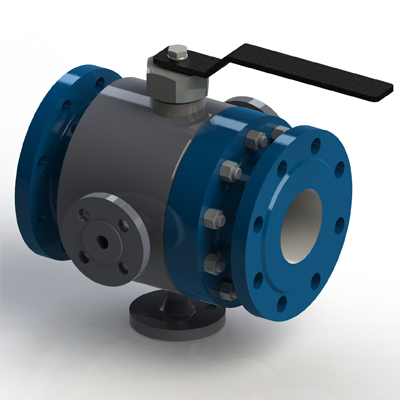 3 Piece Flange Ball Valve, Ball Valve Exporter in Ireland